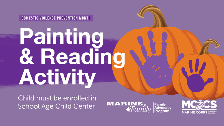 MCCS Paint & Reading Activity