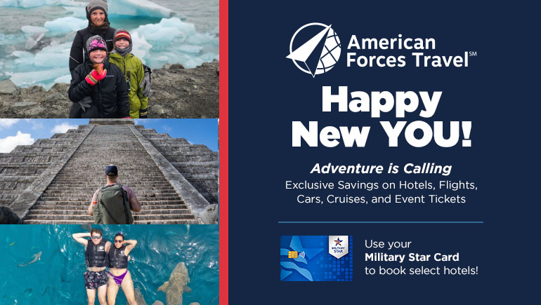 MCCS American Forces Travel: Happy New YOU!