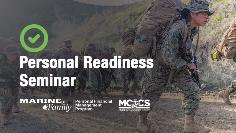 MCCS Personal Readiness Seminar